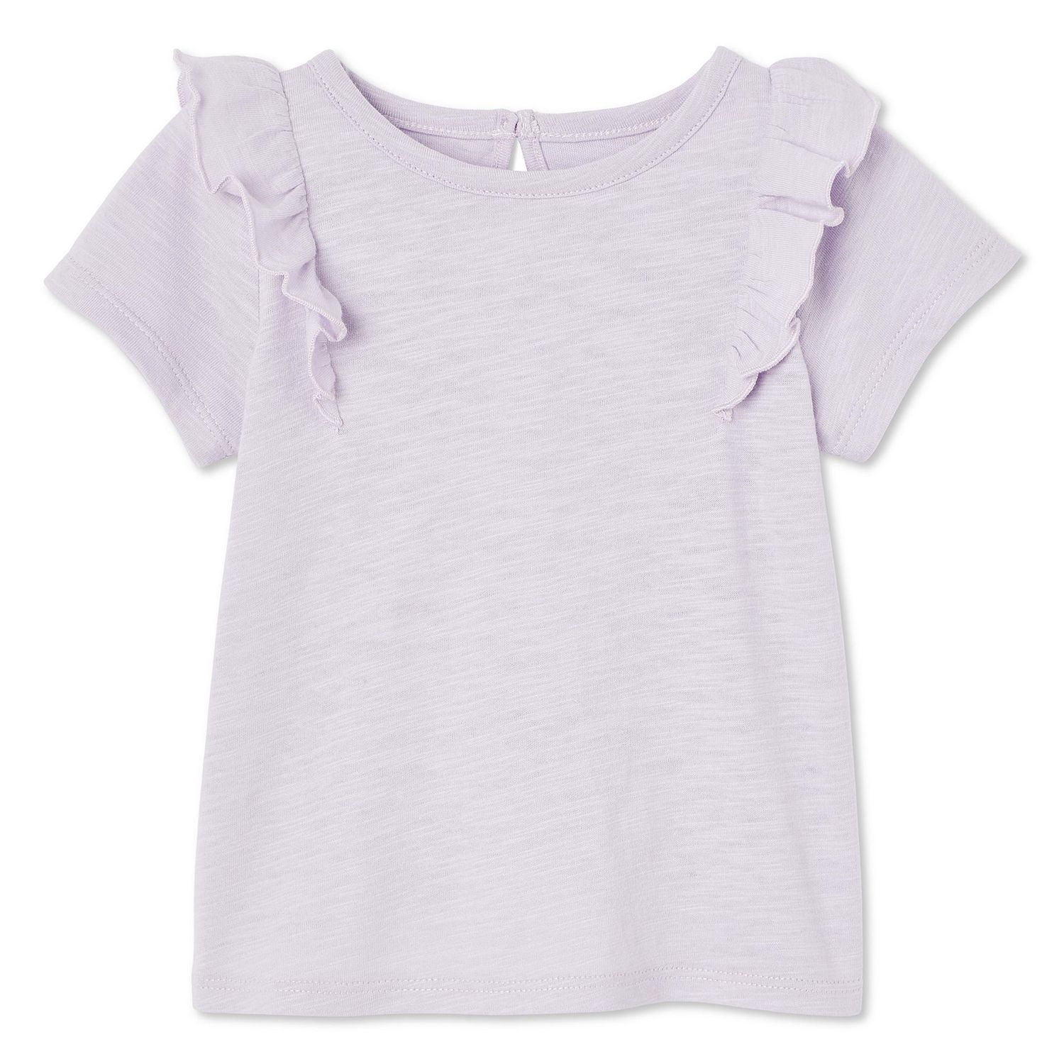 Click here for George Baby Girls Ruffle Tee 0-3 Months prices