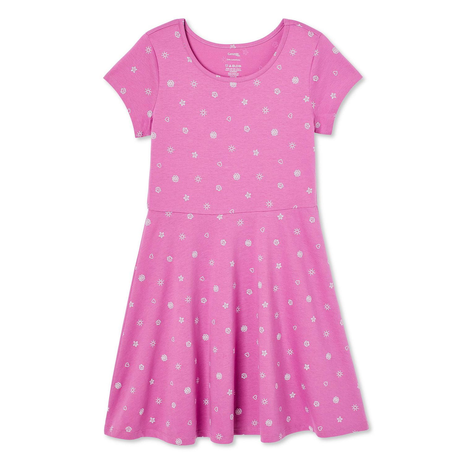 George Girls' Skater Dress, Sizes XS-XL - Walmart.ca