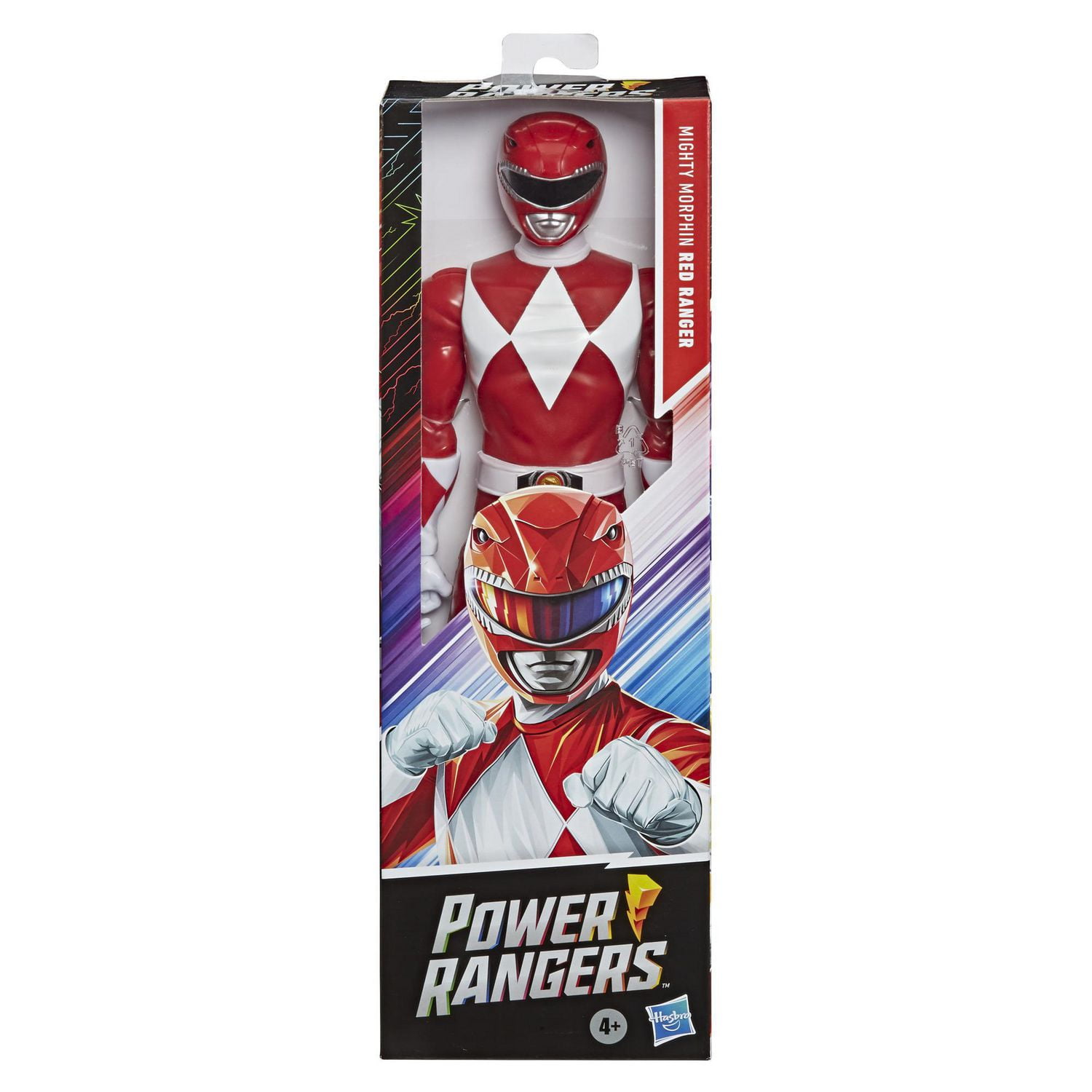 Power Rangers Mighty Morphin Red Ranger 12-Inch Action Figure | Walmart ...