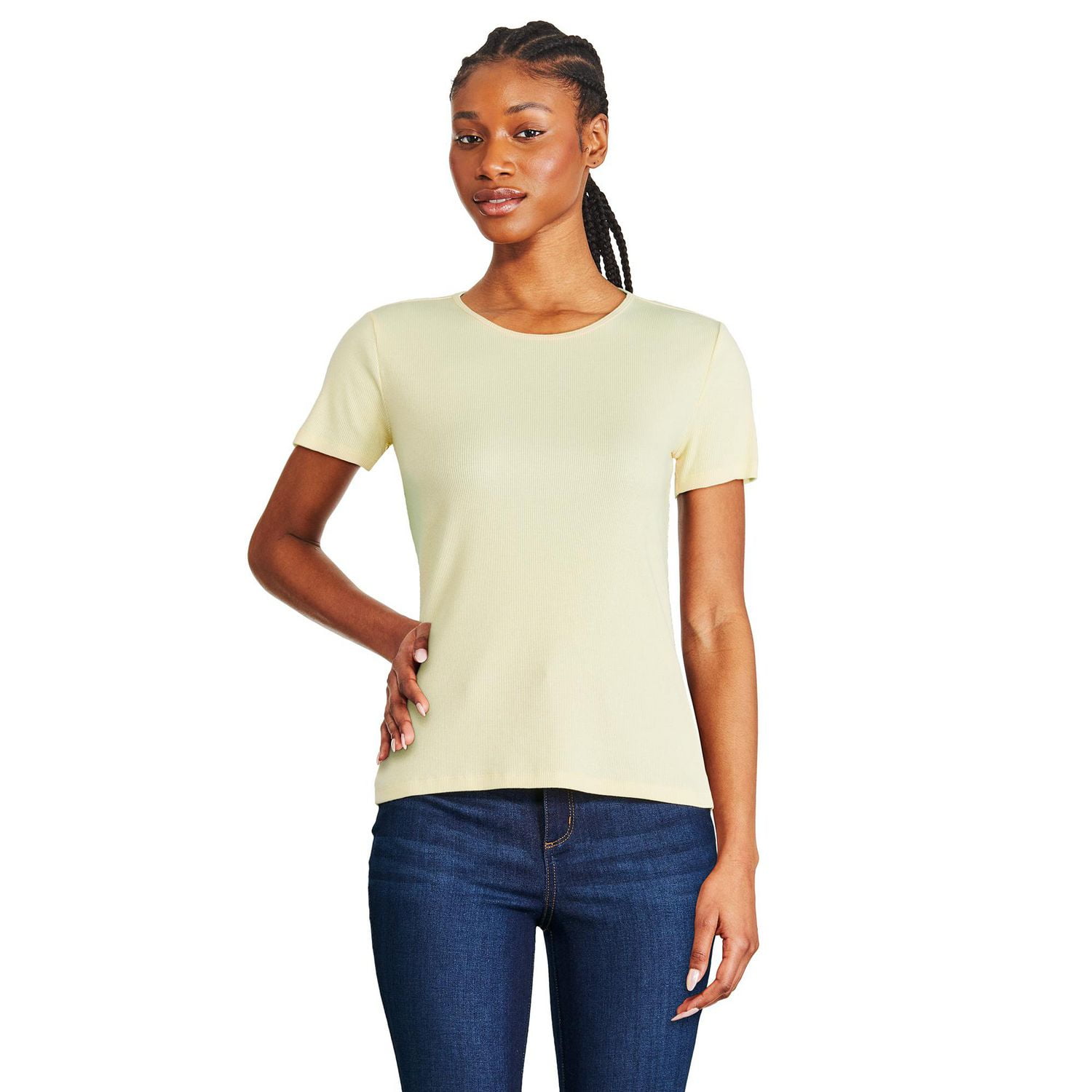 George Women's Crew Neckline Tee - Walmart.ca