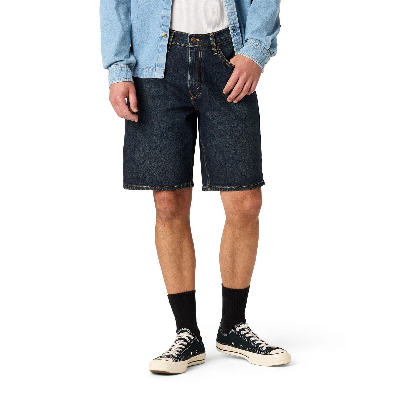 Click here for Levi Strauss Signature Mens Classic Denim Shorts 4... prices