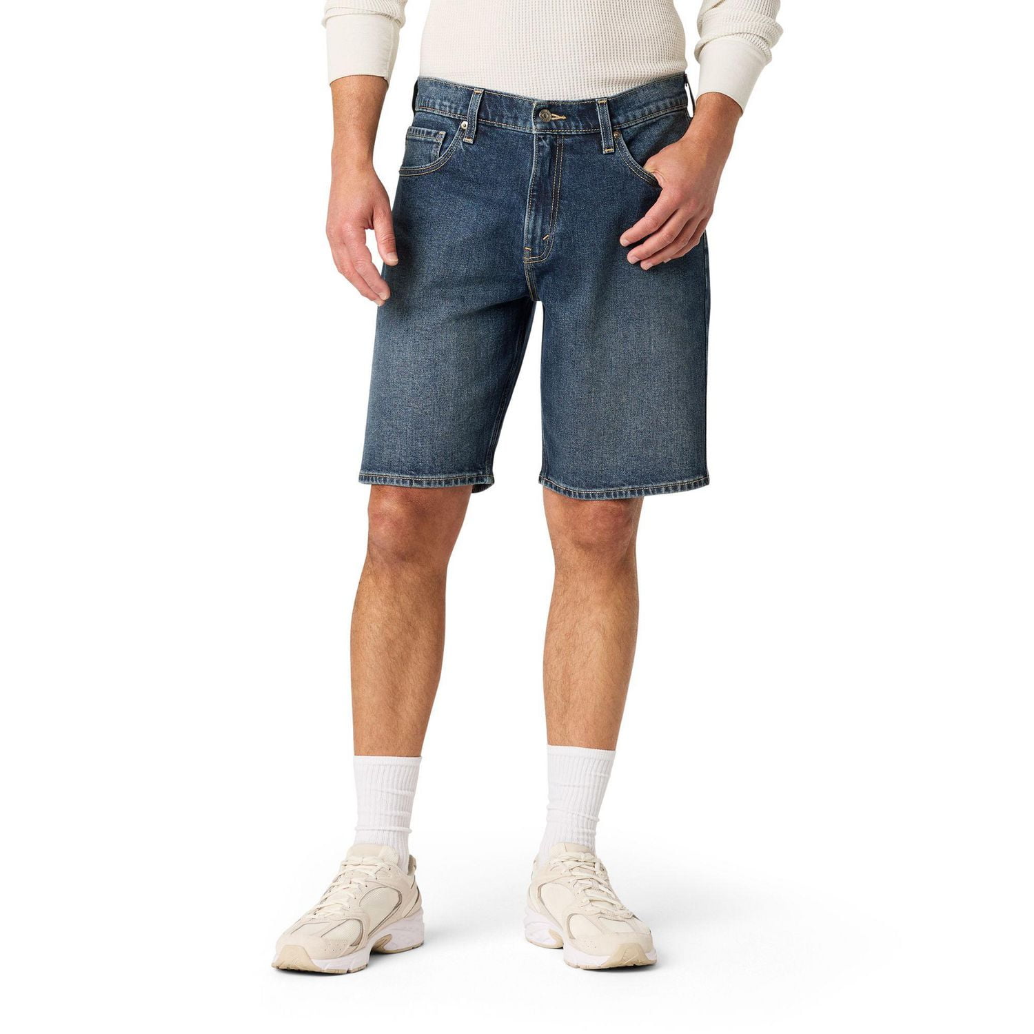 Click here for Levi Strauss Signature Mens Classic Denim Shorts 4... prices