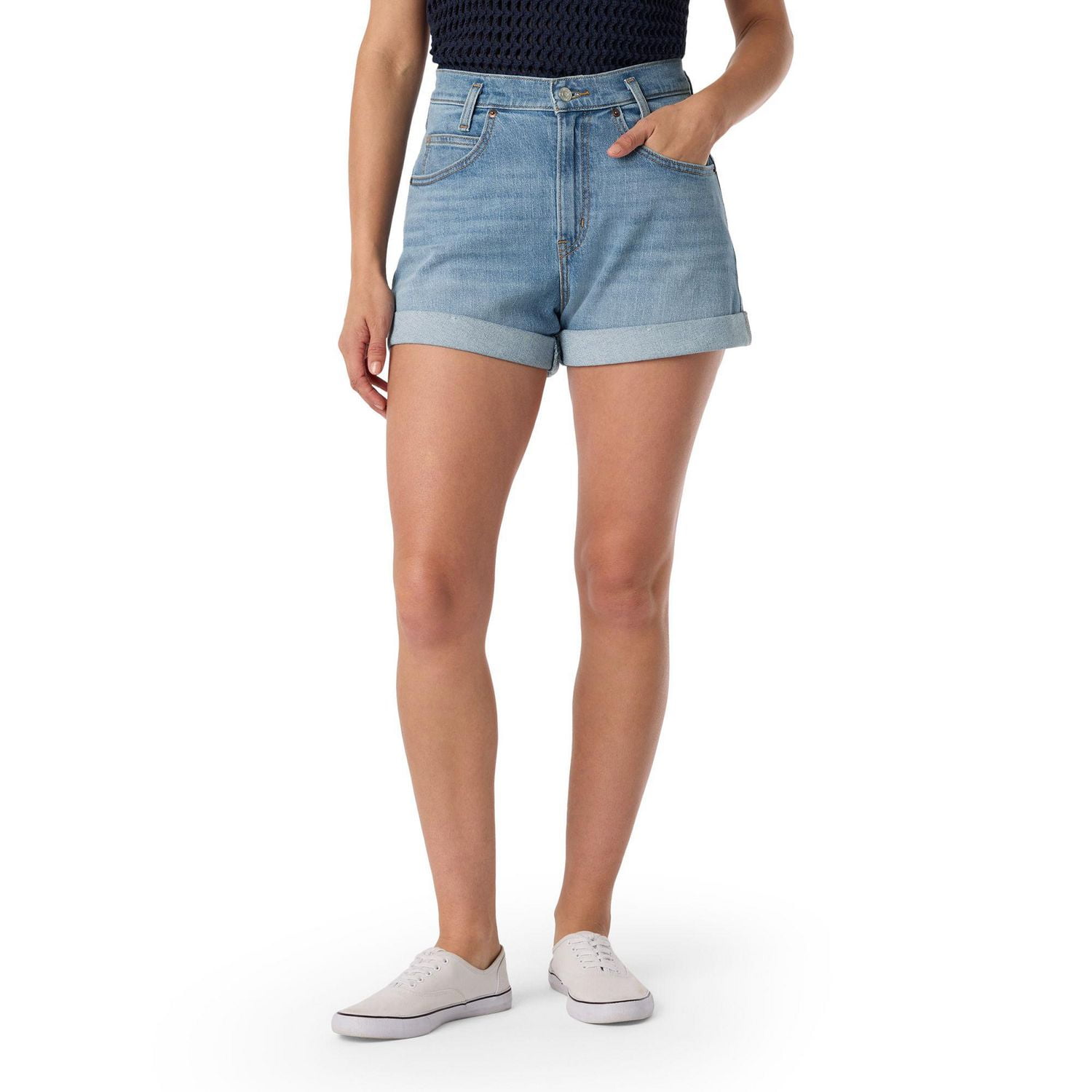 Click here for Levi Strauss Signature Womens A-Line Western Short... prices