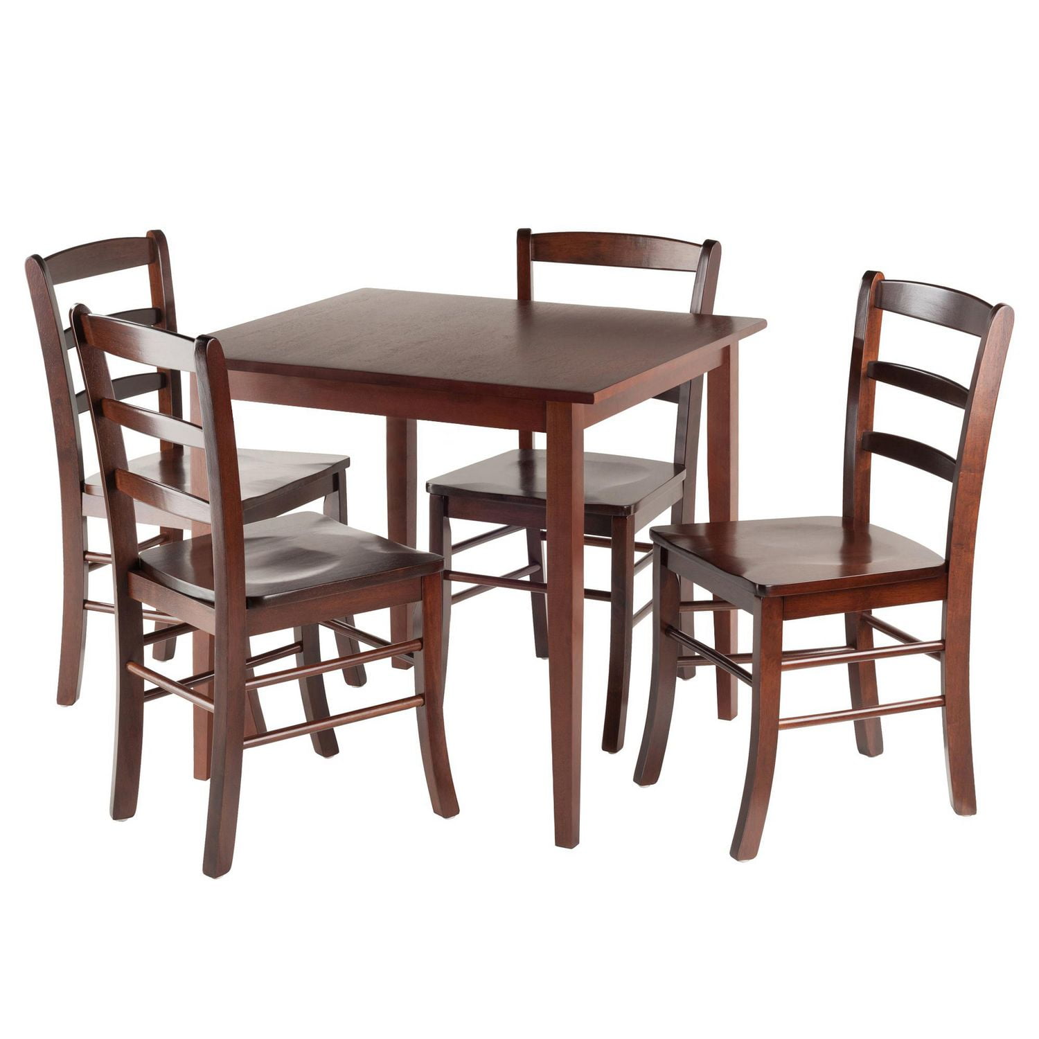 Square dining table and 4 chairs store