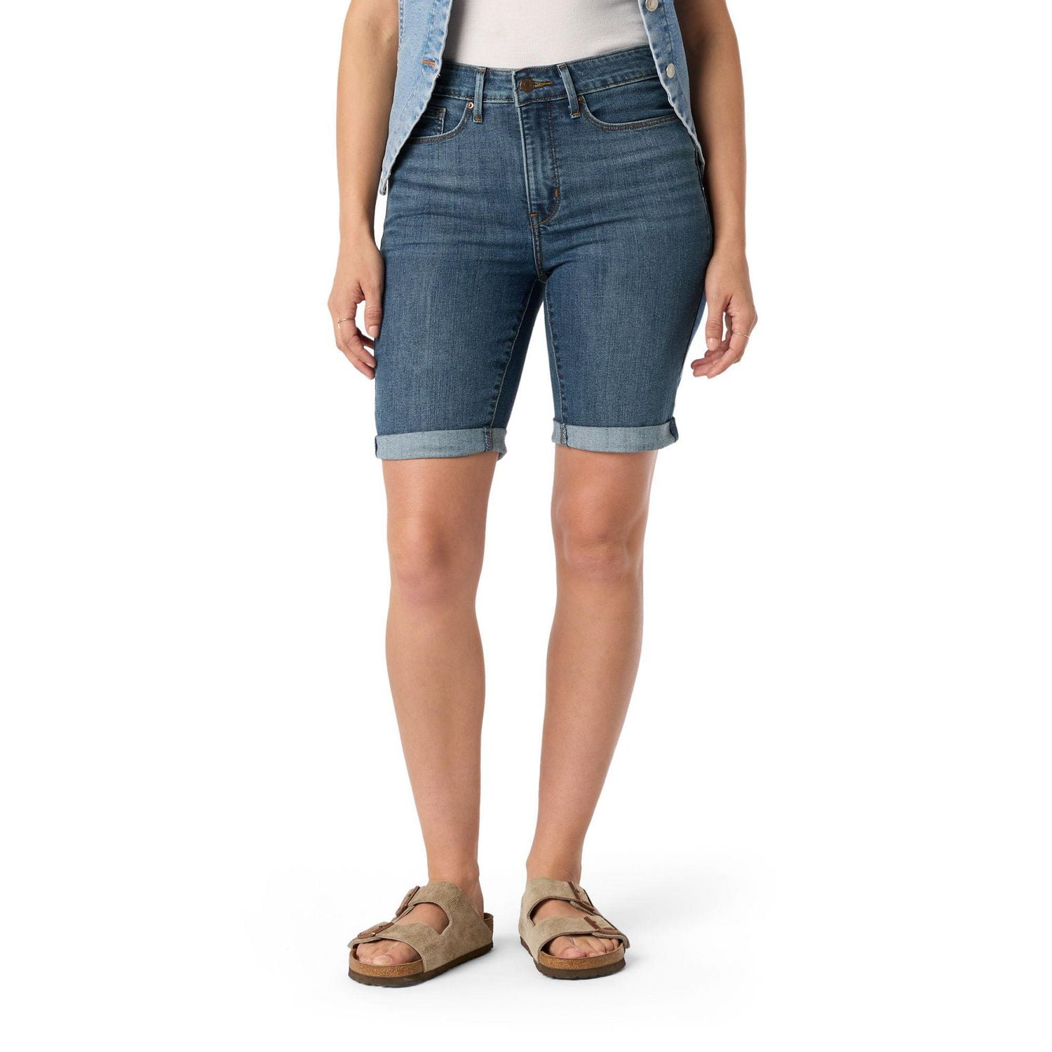 Click here for Levi Strauss Signature Womens Bermuda Shorts (Onli... prices