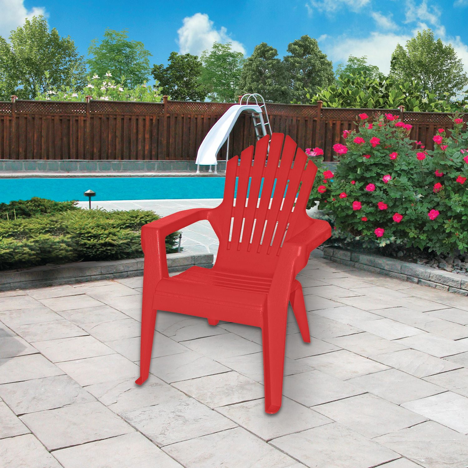 fauteuil adirondack d enfant rouge chaise d enfant Walmart