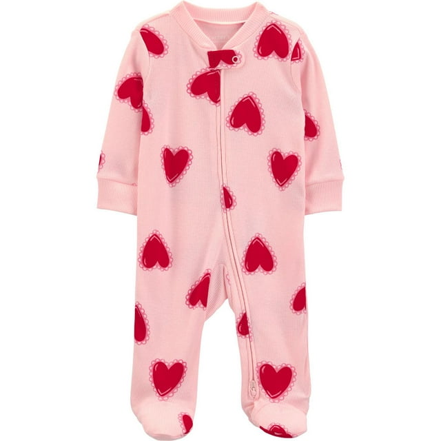 Carter's Child of Mine IG Sleep and Play - Pink Hearts - Walmart.ca