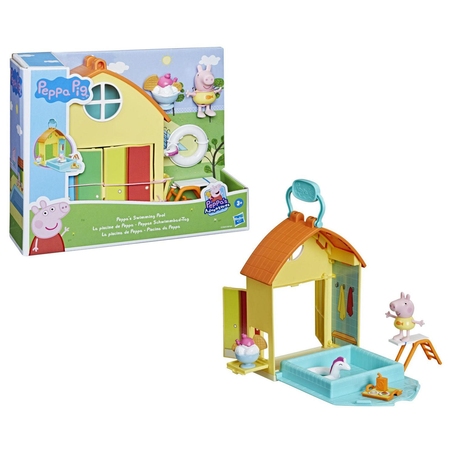 Peppa pig performance center playset store