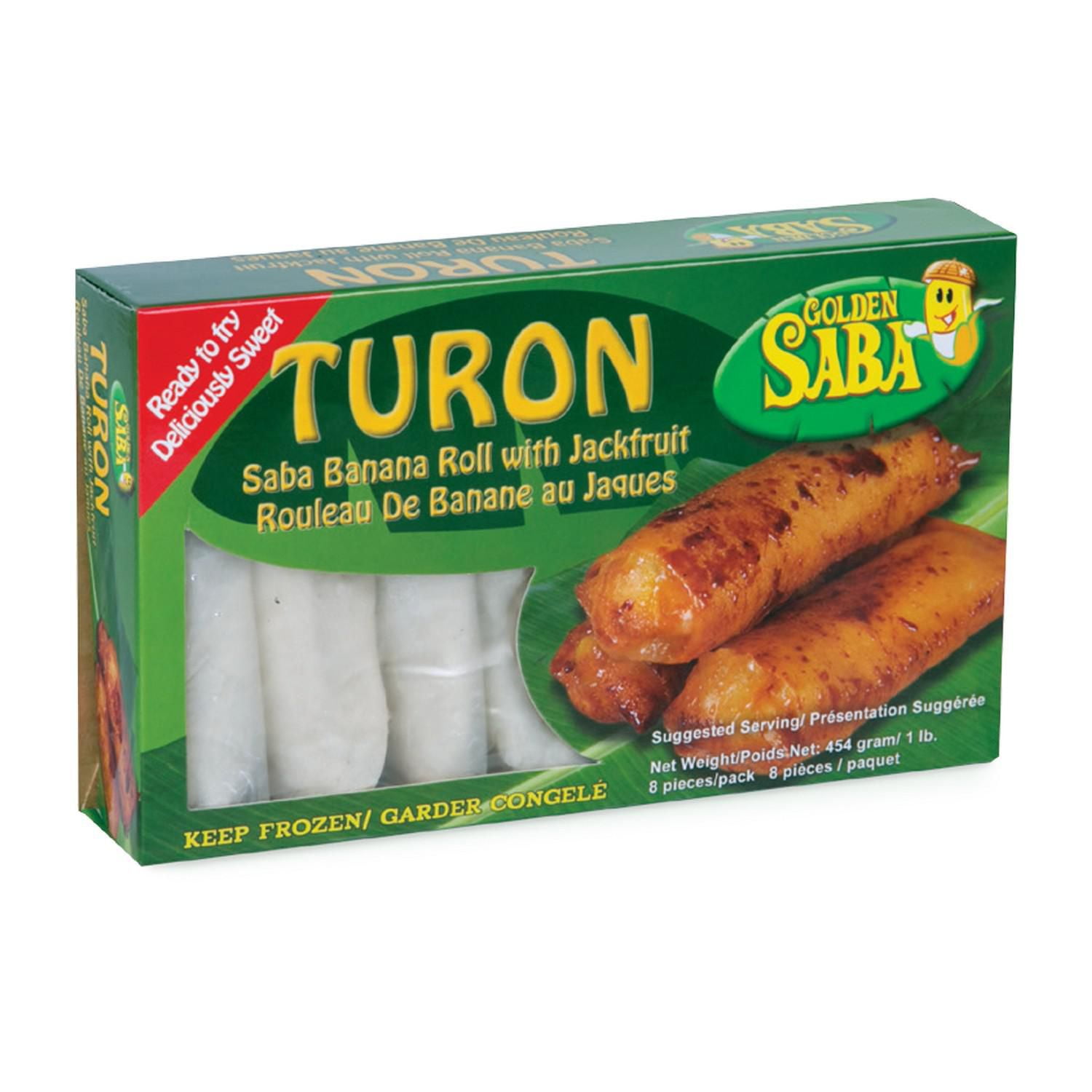 Golden Saba Turon Saba Banana Roll with Jacfruit 454g | Walmart Canada