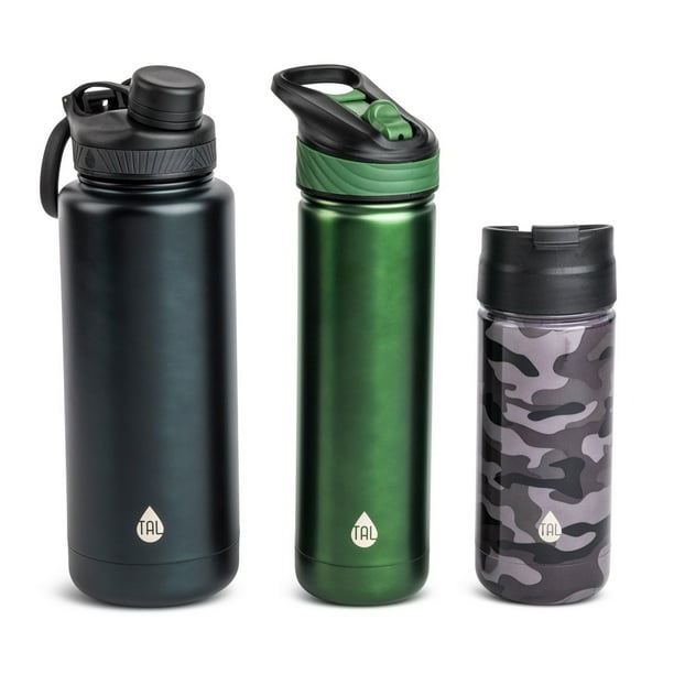 TAL Stainless Steel Ranger Water Bottle 6-Piece Set, Multi Color ...