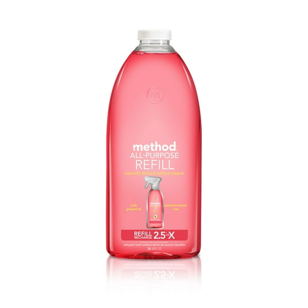 Method All-Purpose Cleaner Refill, Pink Grapefruit, 2.0 L - Walmart.ca