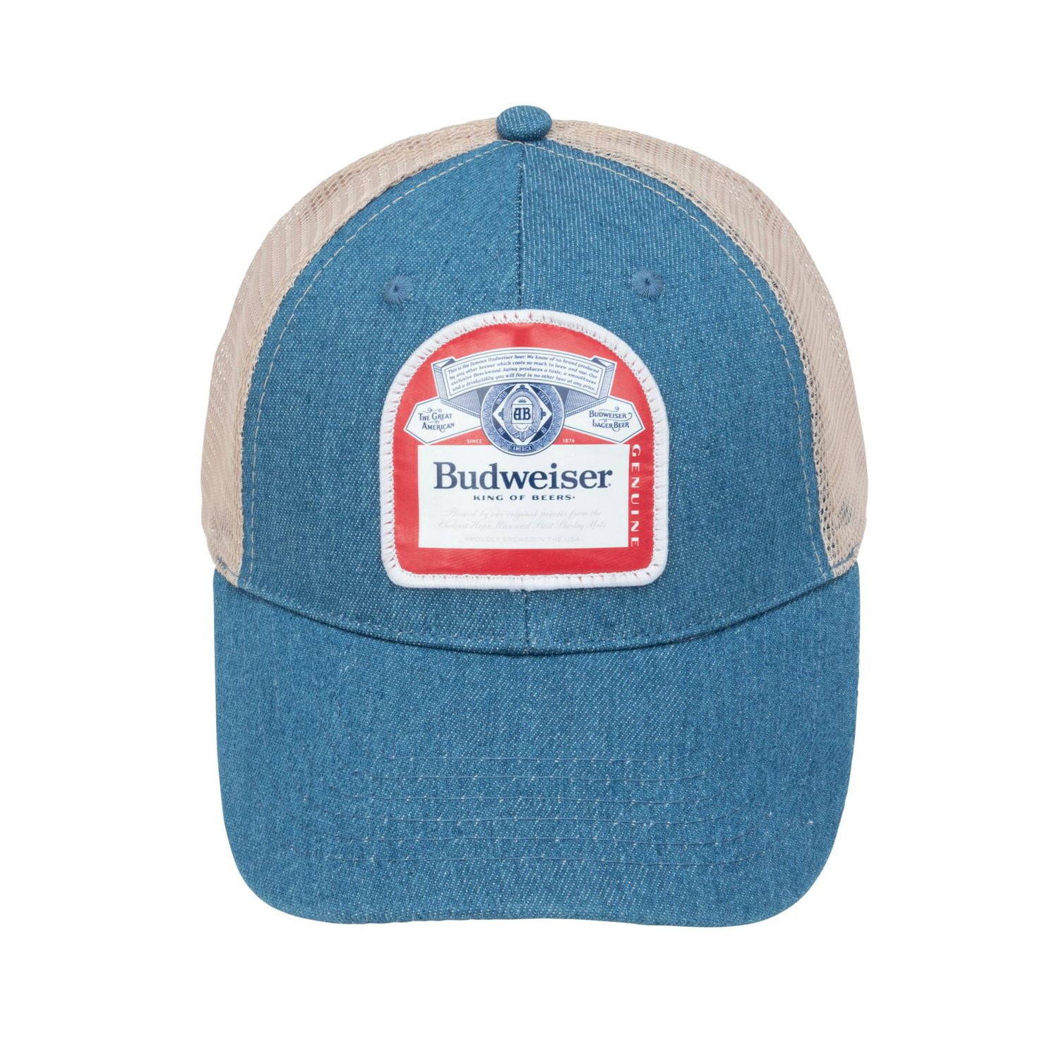 Click here for Budweiser Patch Denim Trucker One Size prices