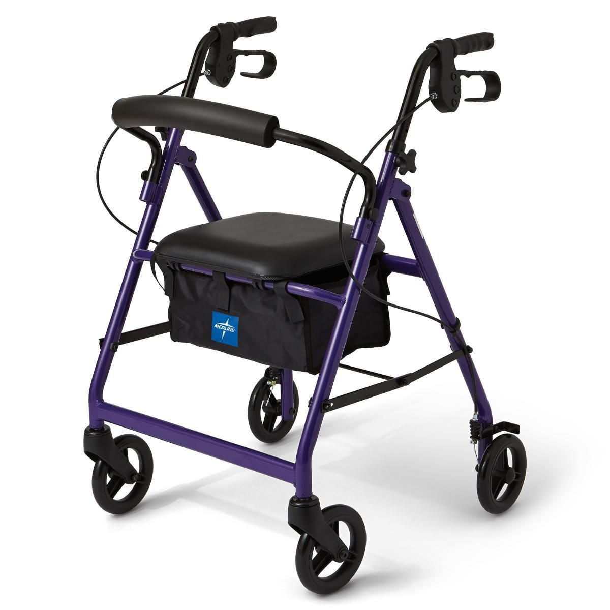Click here for Medline Basic Rollator With 6 Wheels  Purple prices