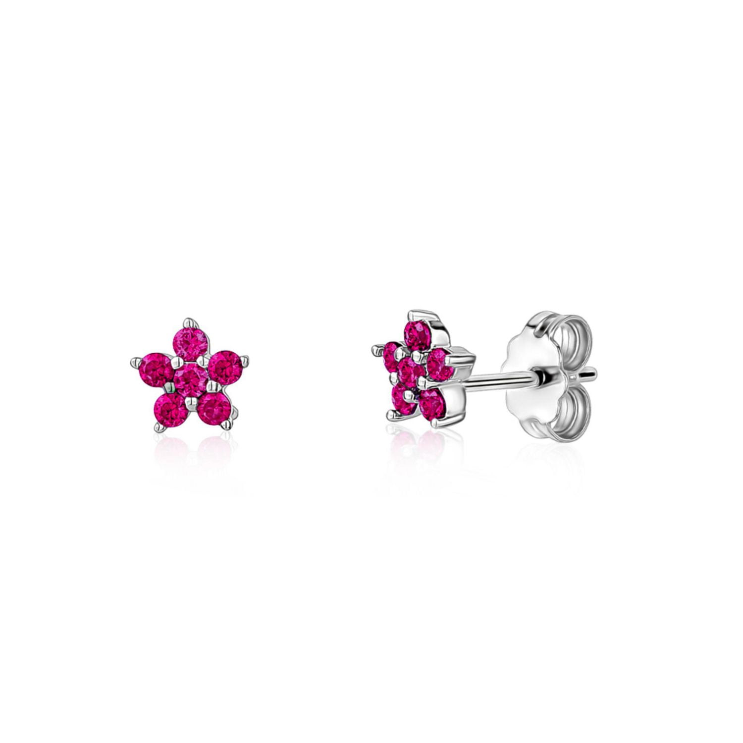 Click here for Masséte Massete Sterling Silver Small Flower Stud... prices