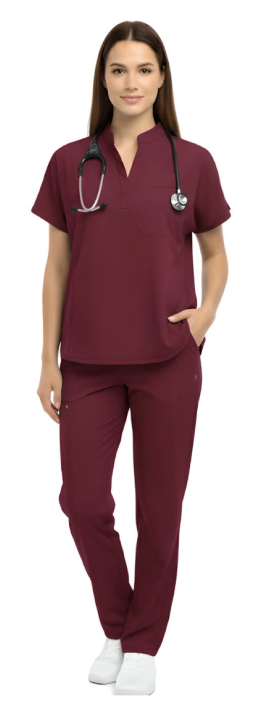 Click here for Flex Scrubs Ladies Collared V Neck S prices