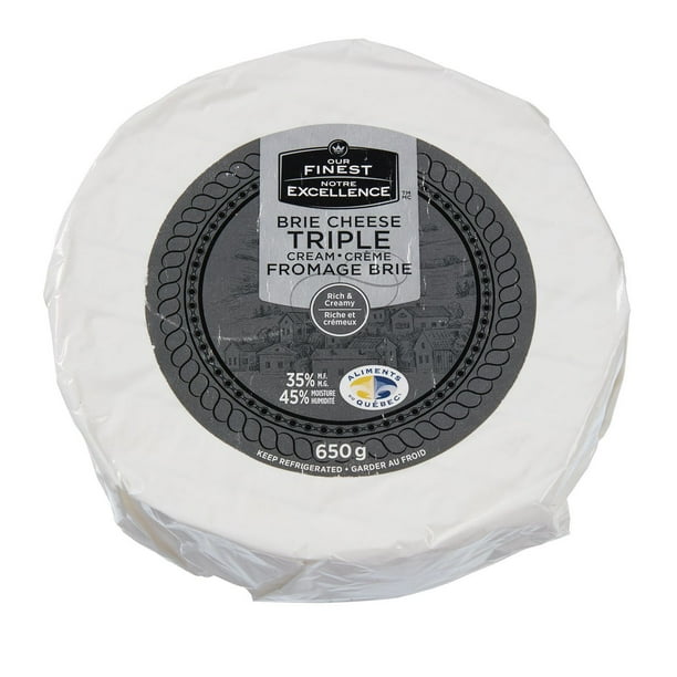 Our Finest Triple Cream Brie Cheese - Walmart.ca