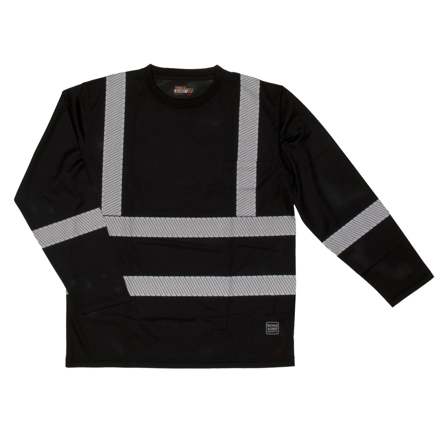 Click here for Tough Duck Long Sleeve Polyester Birdseye Safety T... prices