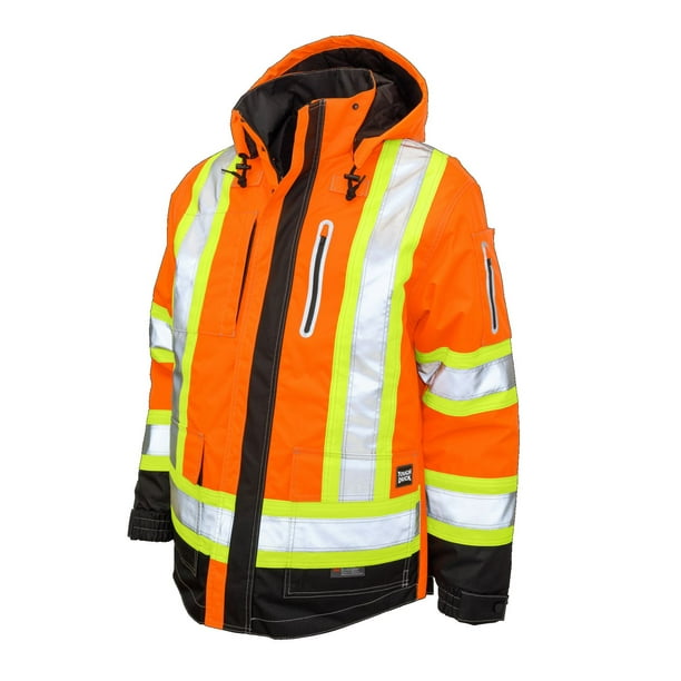WORK KING SAFETY BY TOUGH DUCK 4-IN-1 SAFETY JACKET - Walmart.ca