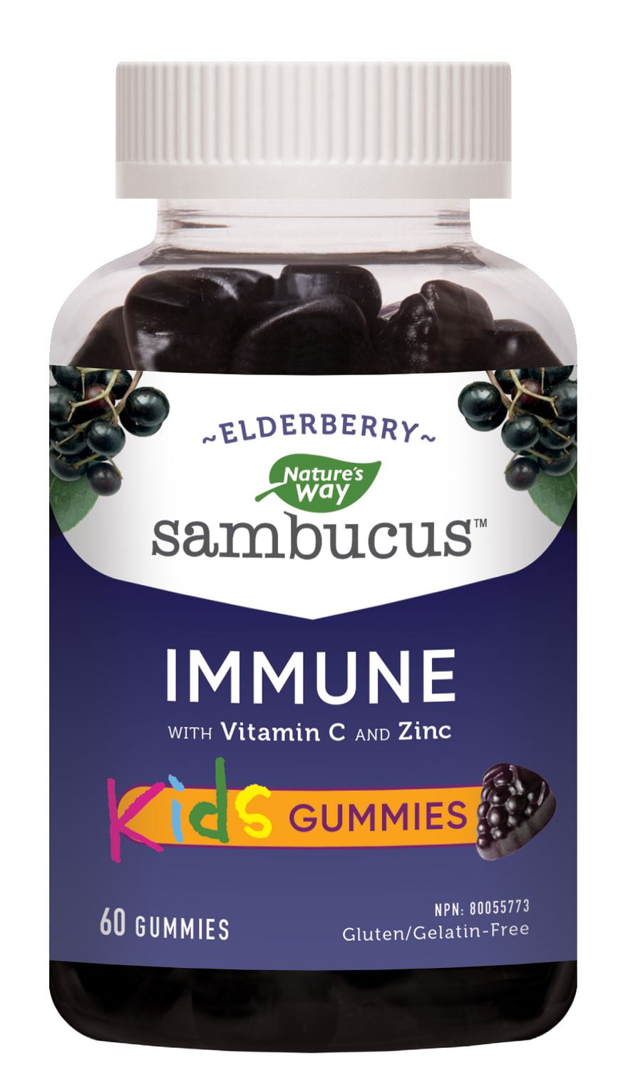 Sambucus Cold and Flu Care Kids Gummies, 60 Gummies, Cold and Flu Care ...