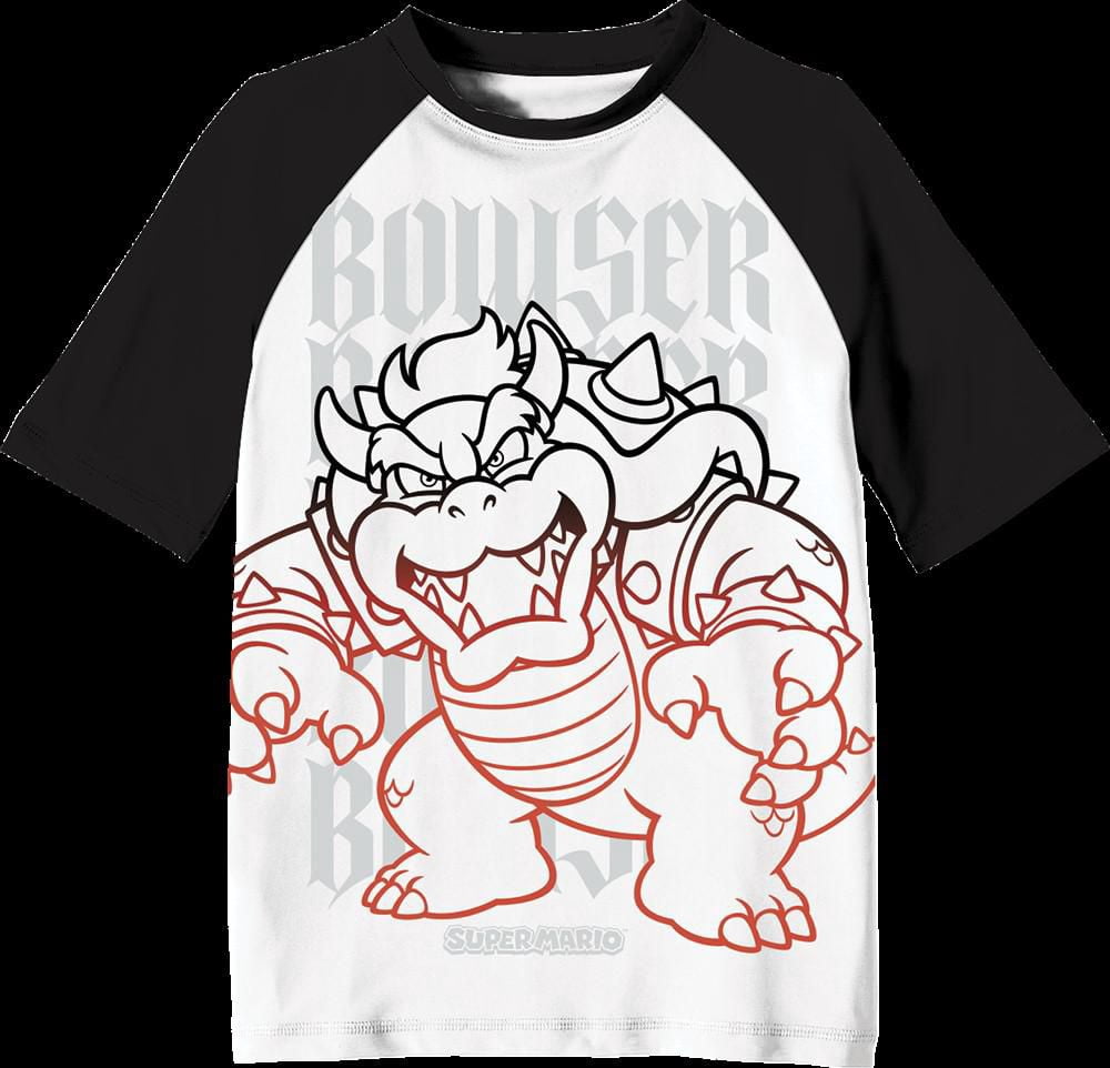 Click here for Mario Kart Lic Boys Bowser Rashguard Xs prices