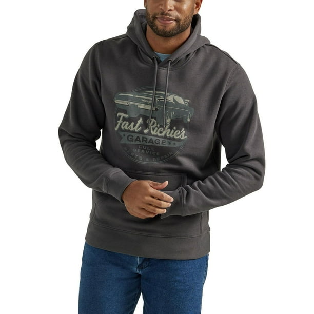 Wrangler Men's Hooded Sweatshirt - Walmart.ca