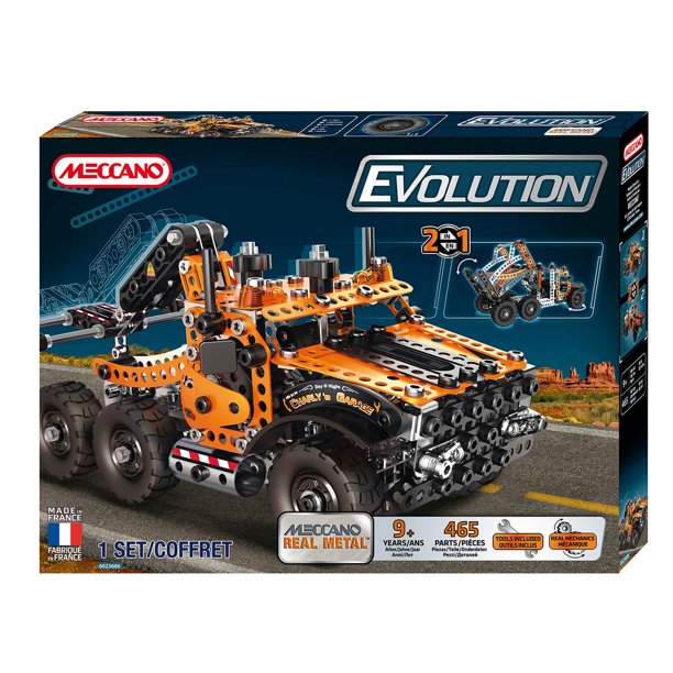 Meccano-Erector Evolution Tow Truck Construction Set - Walmart.ca