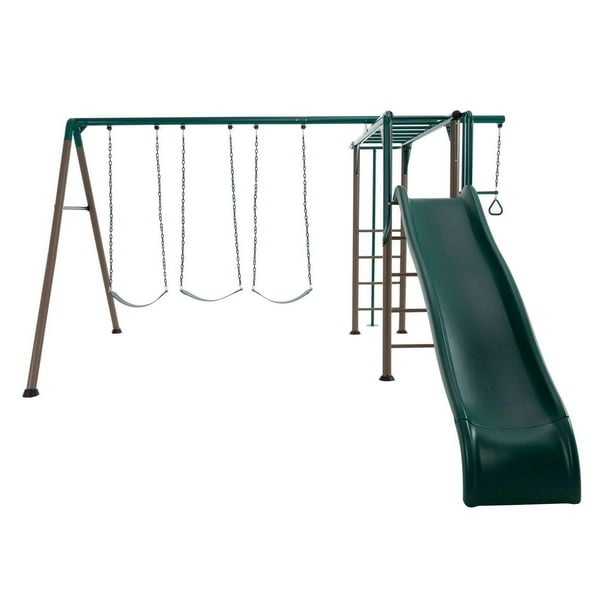 LIFETIME Outdoor Play Monkey Bar Adventure Swingset - Walmart.ca