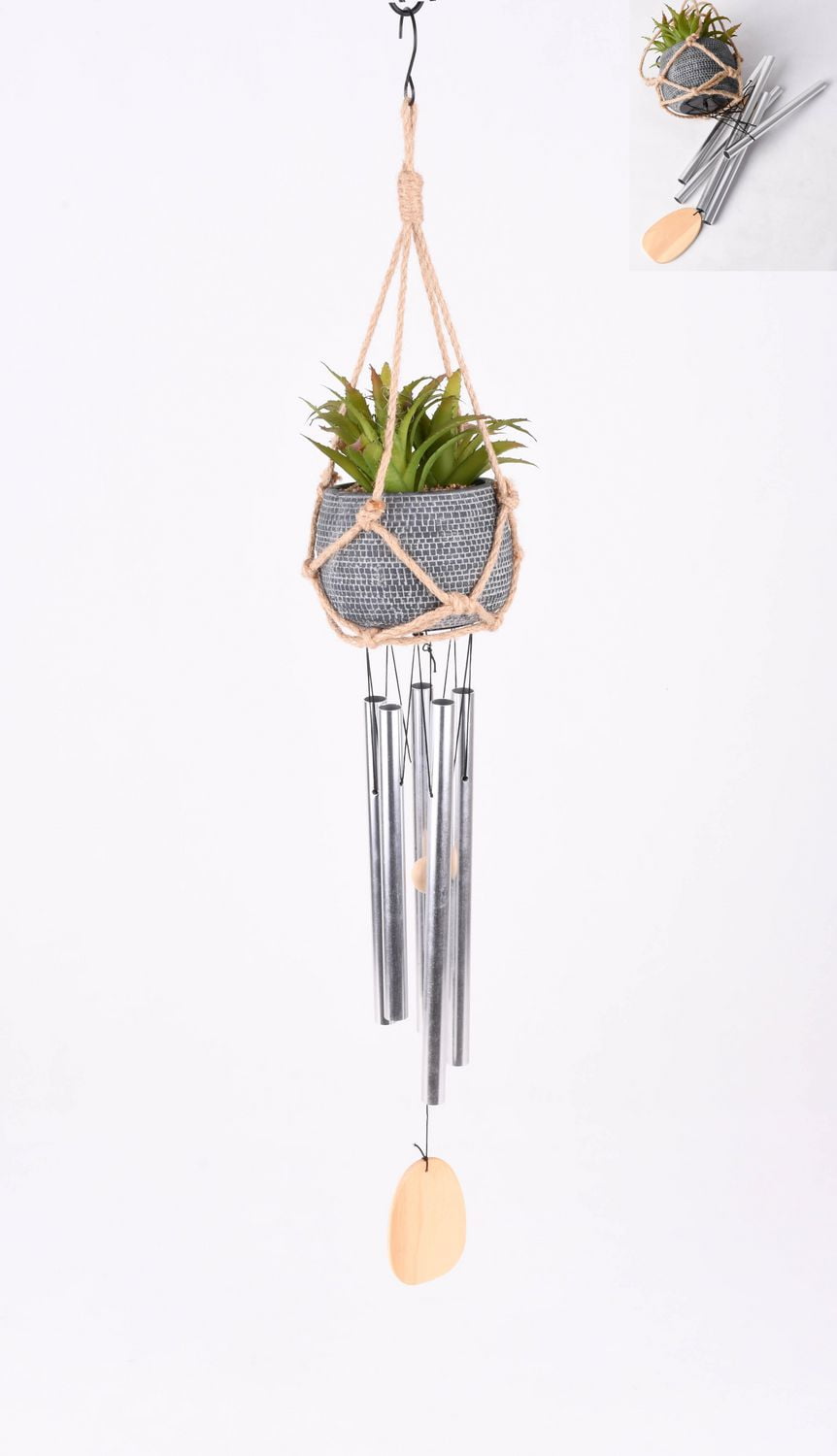 Hometrends SUCCULENT POT WIND CHIME | Walmart Canada