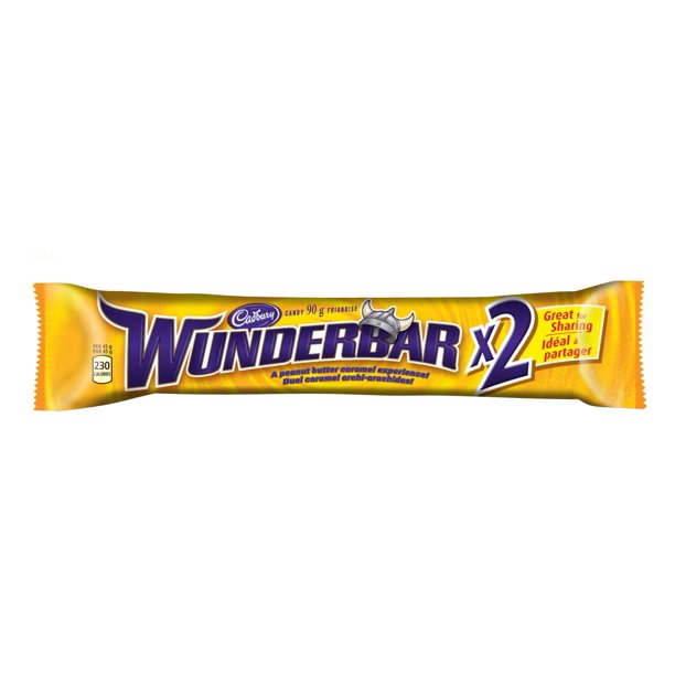 Cadbury Wunderbar Candy X2 90G, Wunderbar X2 90G - Walmart.ca