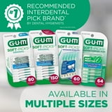GUM® Soft-Picks® Advanced Dental Picks, Curved Design, Precision ...