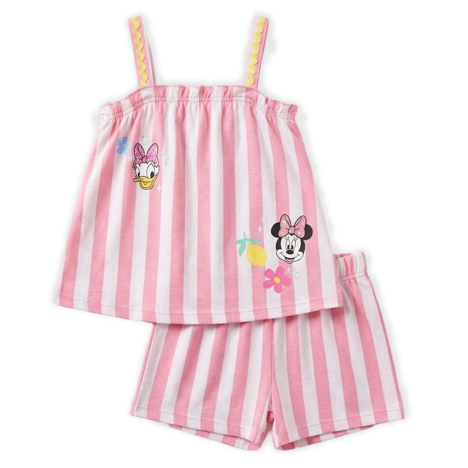 Click here for Disney Minnie Mouse Girls Top & Shorts Set 18-24 M... prices