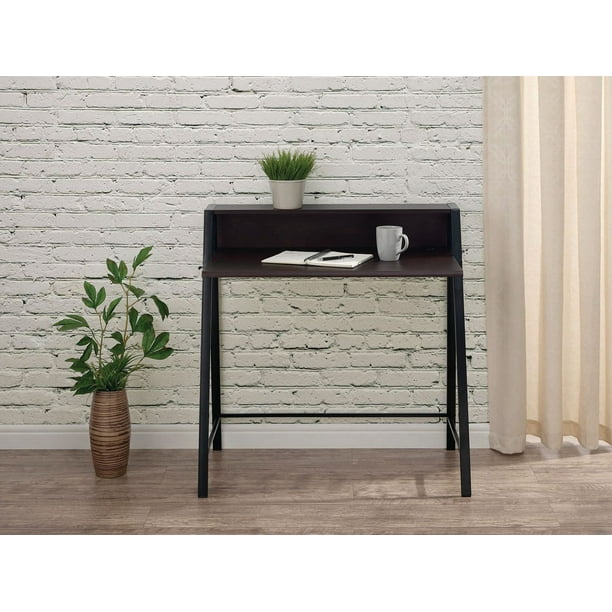 MAINSTAYS 2 TIER DESK, L 19.69 x W 33.46 x H 35.43 x 21.27 lbs ...
