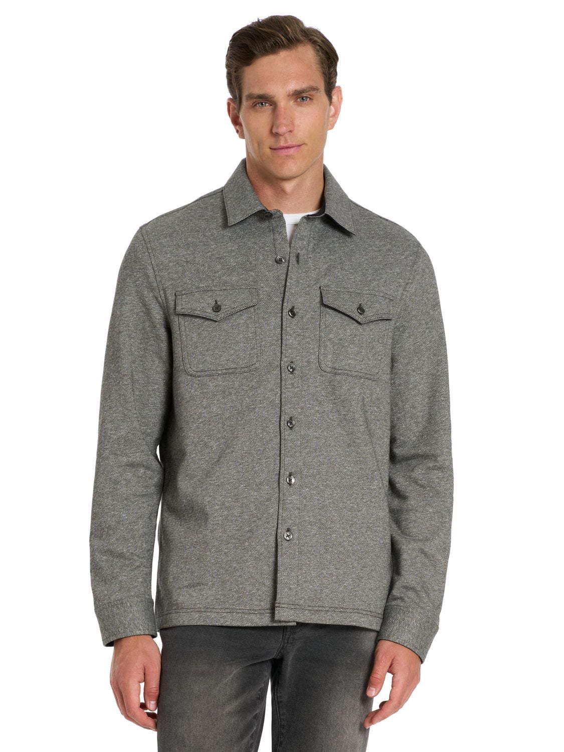Click here for Van Heusen Twill Fleece Shacket M prices