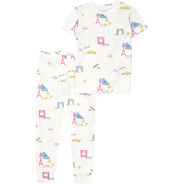Carter's Child of Mine Baby & Toddler Girls’ 2pc Pajama Set - Walmart.ca