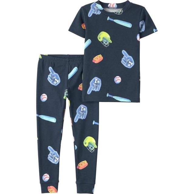 Carter's Child of Mine Baby & Toddler Boys' 2pc Cotton Pajama Set ...