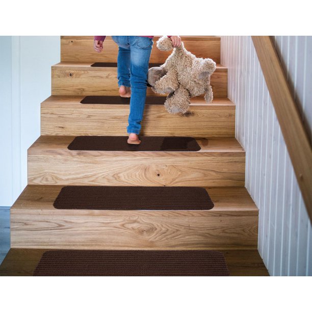 Ottomanson Lifesaver Collection Utility Ribbed Stair Tread - Walmart.ca