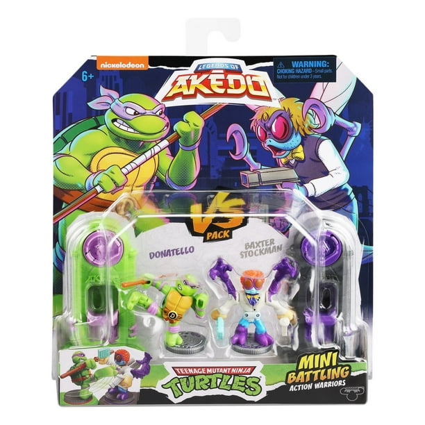 AKEDO TMNT S1 VERSUS PK DONATELLO VS BAXTER STOCKMAN - Walmart.ca