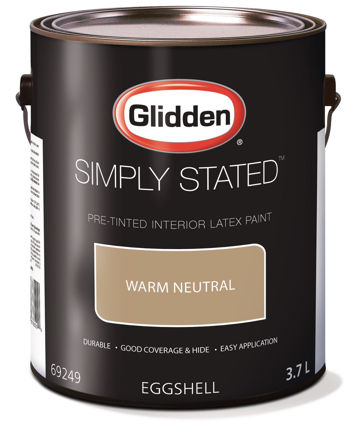 Glidden SIMPLY STATED Interior Paint Pre tinted Warm Neutral 3 7 L