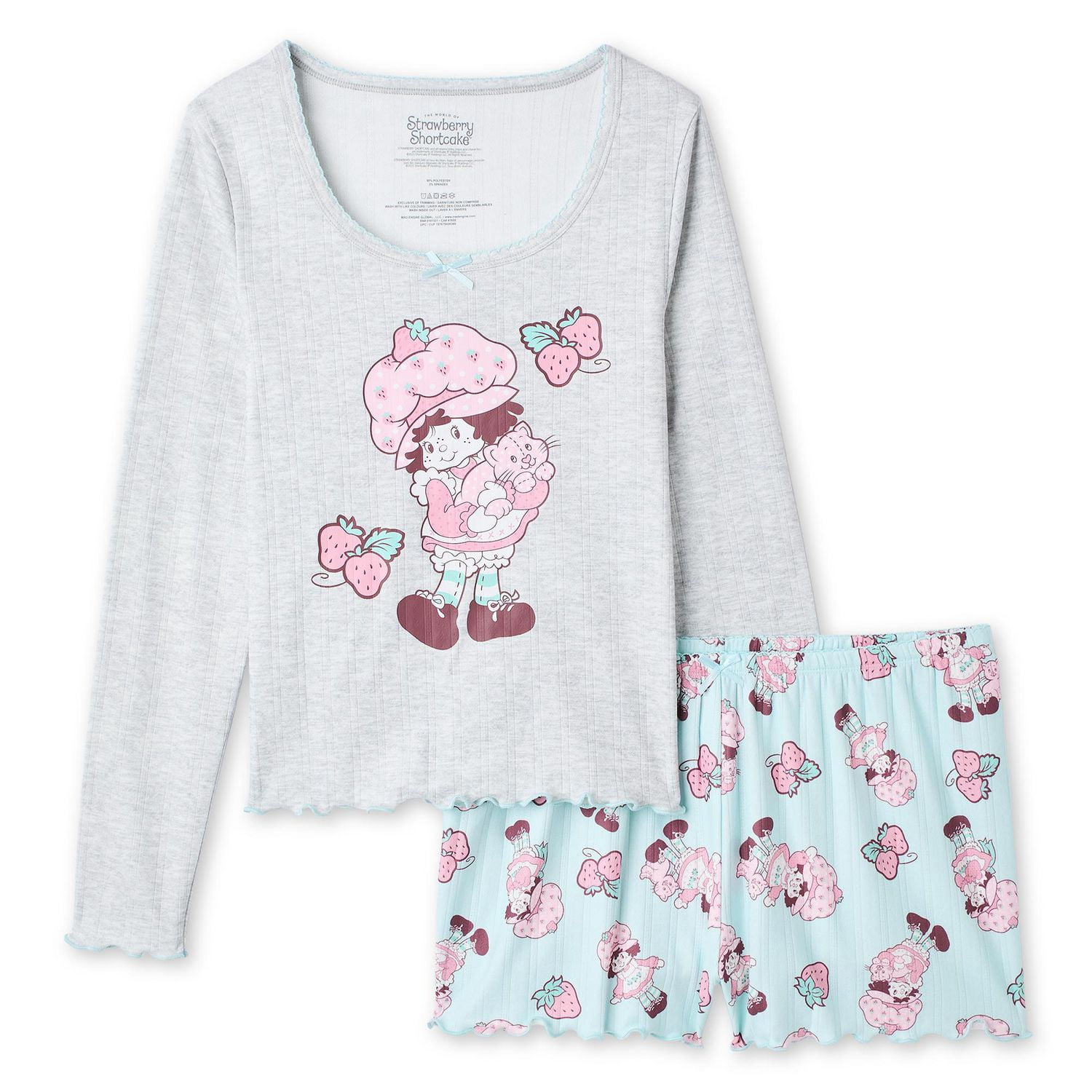 Click here for Strawberry Shortcake Womens Two Piece Pajama Set M prices