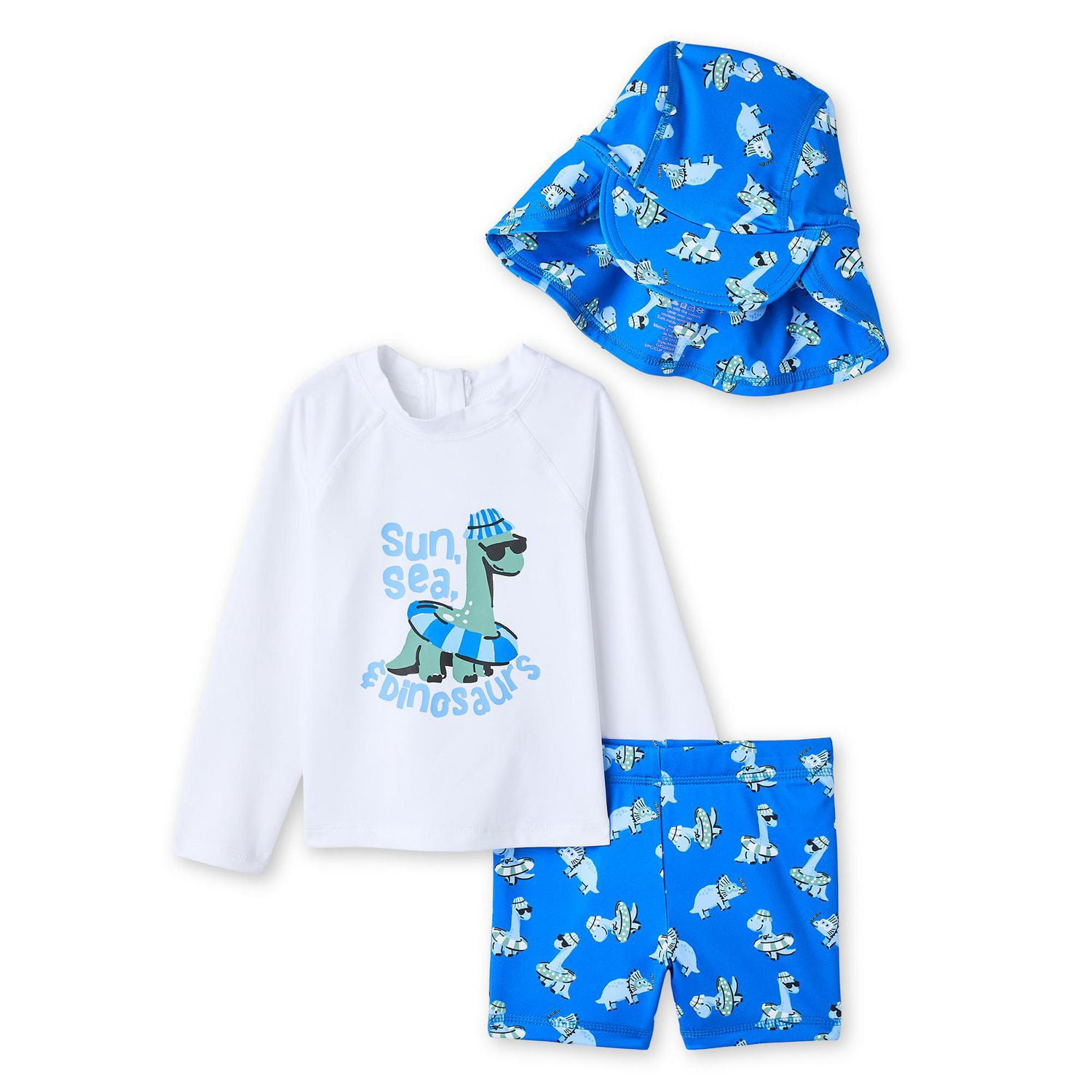 Click here for George Toddler Boys Three Piece Rashguard Set 5t prices