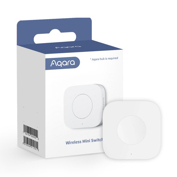 Aqara Remote Control Wireless Mini Switch - White - Walmart.ca