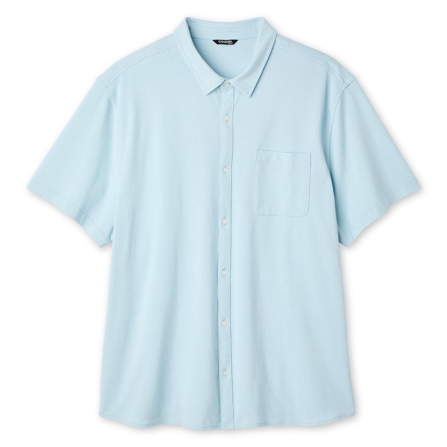 Click here for George Big Mens Knit Button-Up Shirt 3xl prices