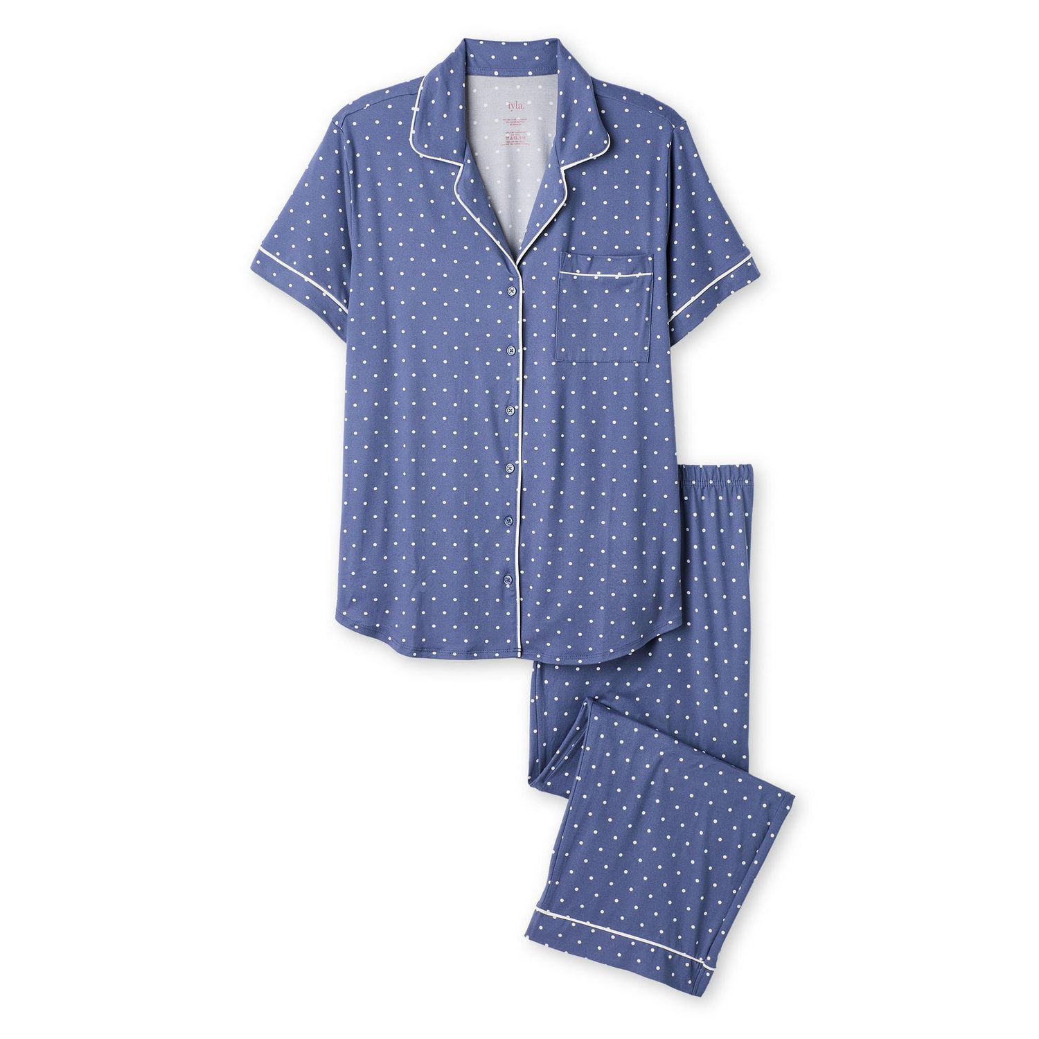 Click here for Iyla Womens Plus Two Piece Capri Pajama Set 4x prices