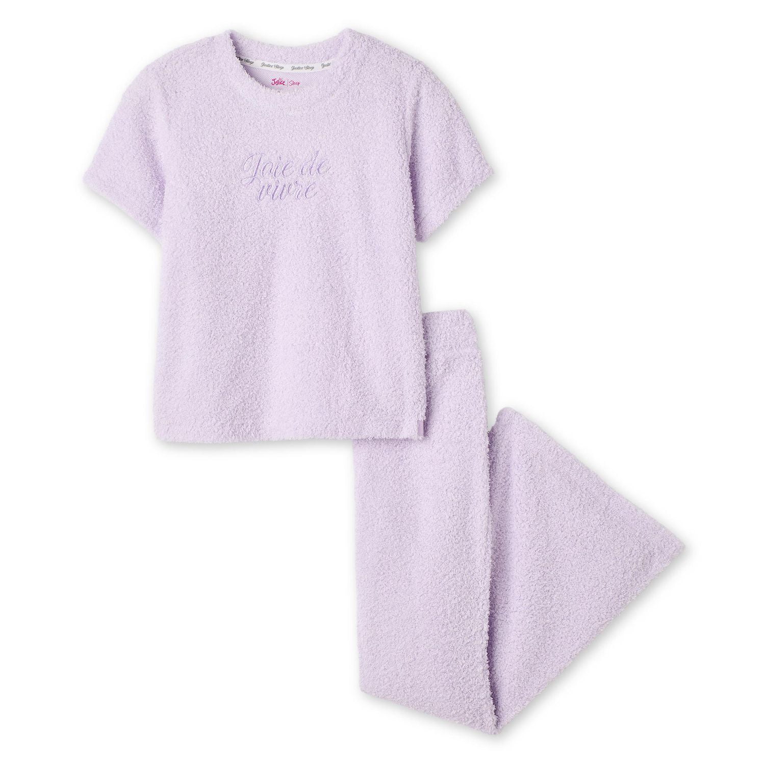 Click here for Justice Girls Two Piece Cloud Fleece Pajama Set L prices