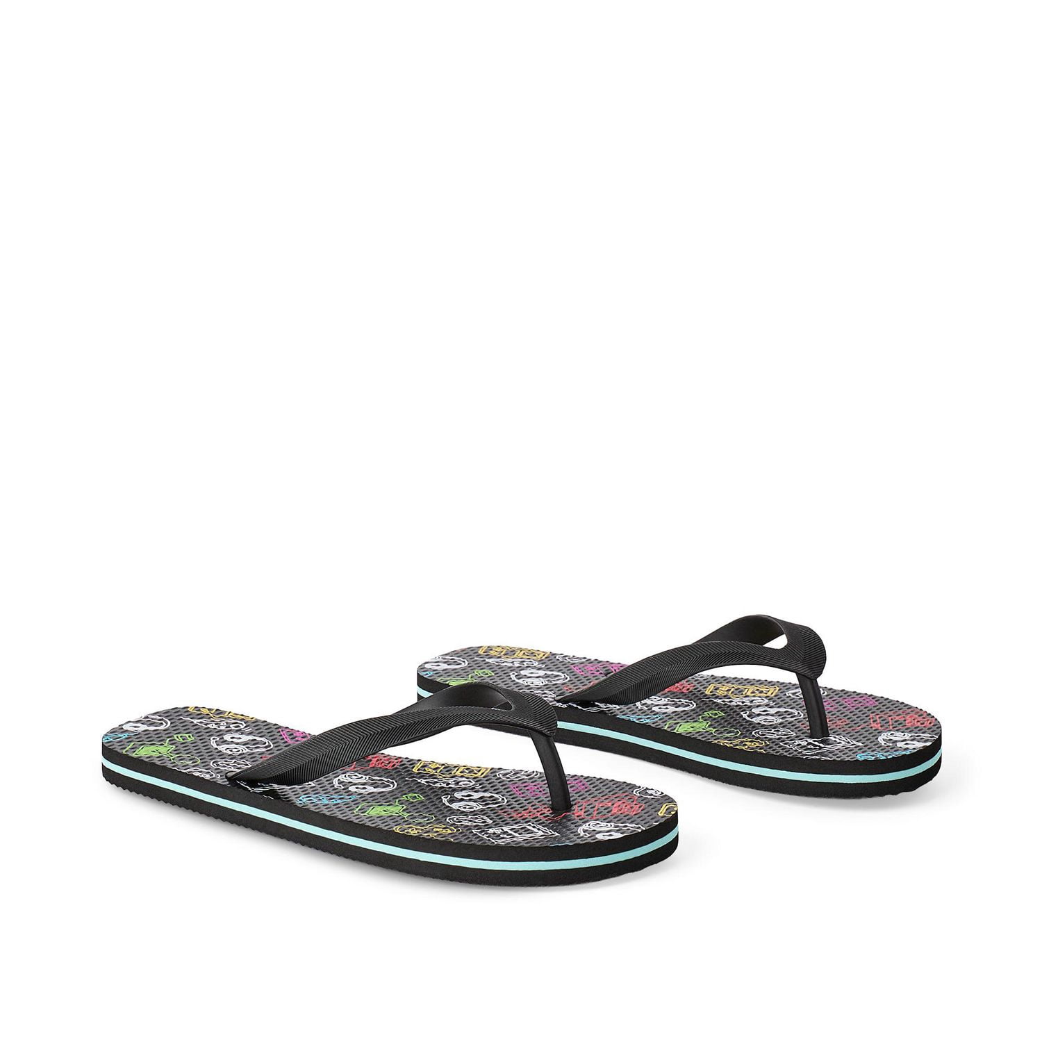 Click here for George Big Boys Printed Flip Flops 2-3 prices
