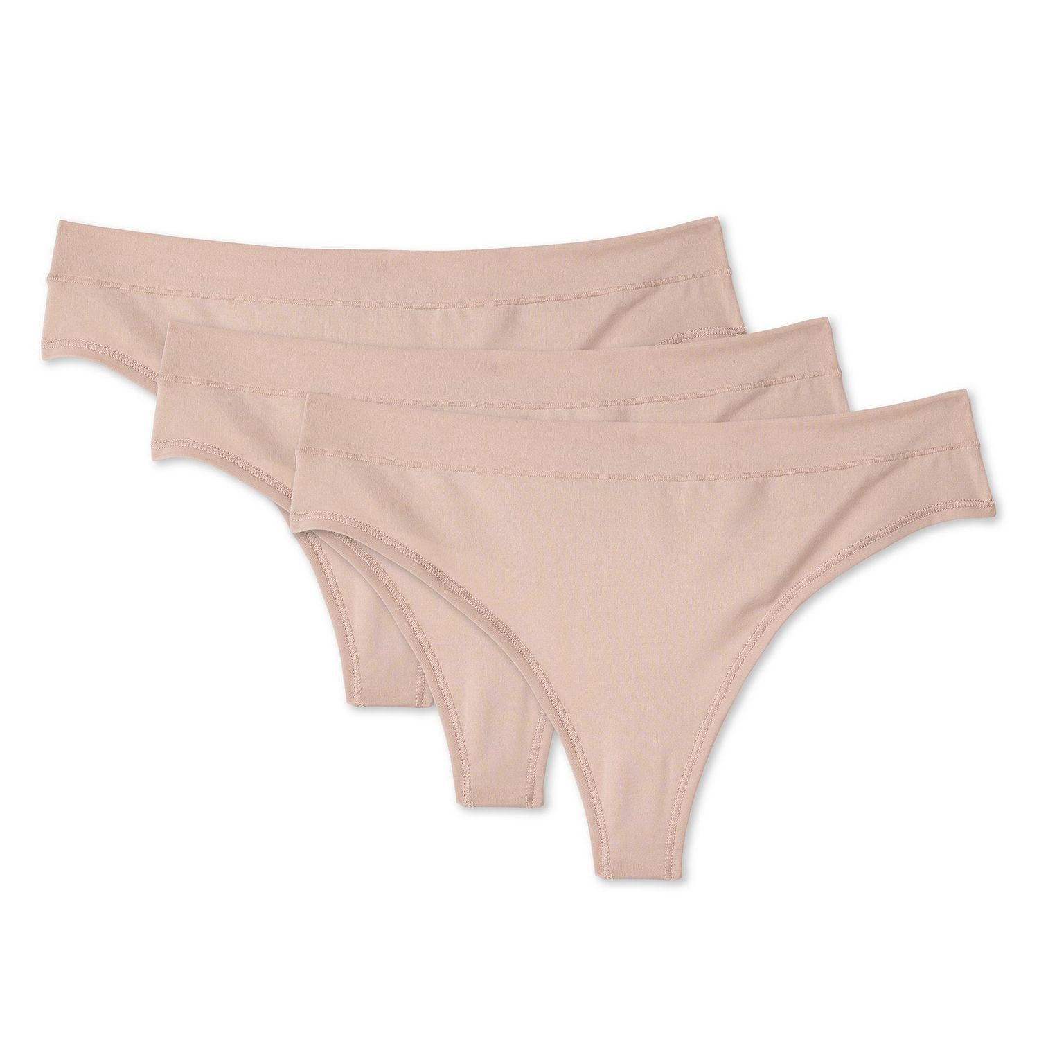 Click here for George Womens Super Stretch Thong 3-Pack L prices