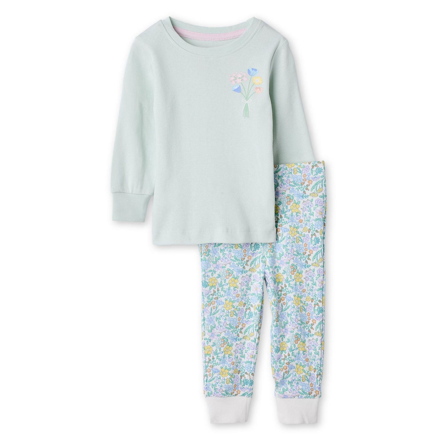Click here for George Baby Girls Two Piece Pajama Set 3-6 Months prices