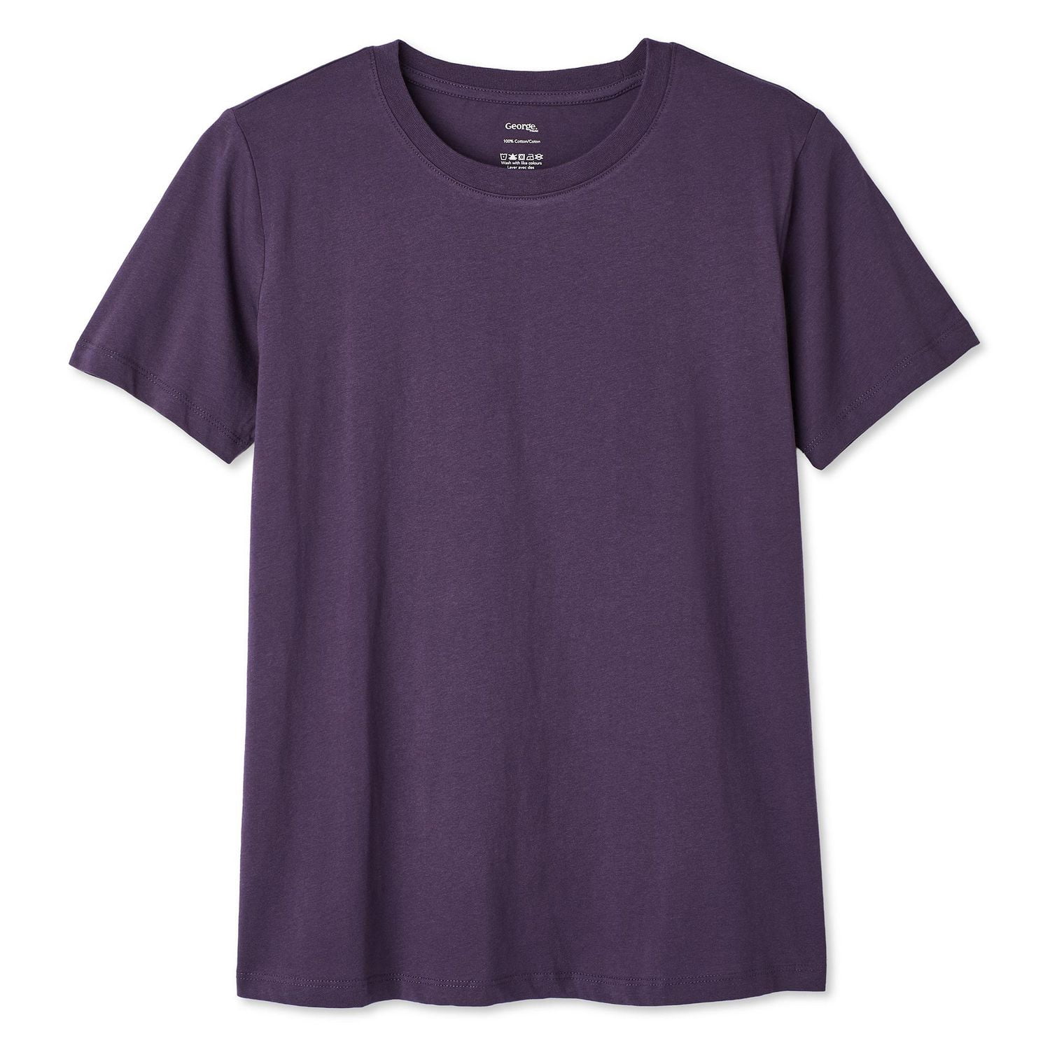 Click here for George Womens Crew-Neck T-Shirt S prices