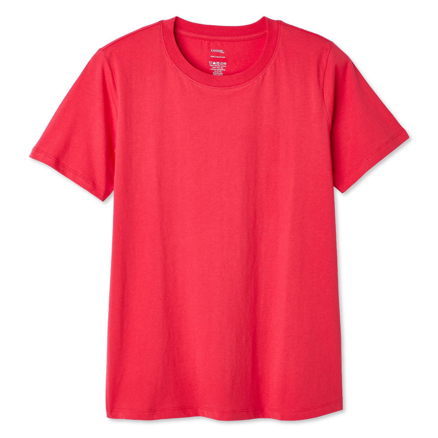 Click here for George Womens Crew-Neck T-Shirt S prices