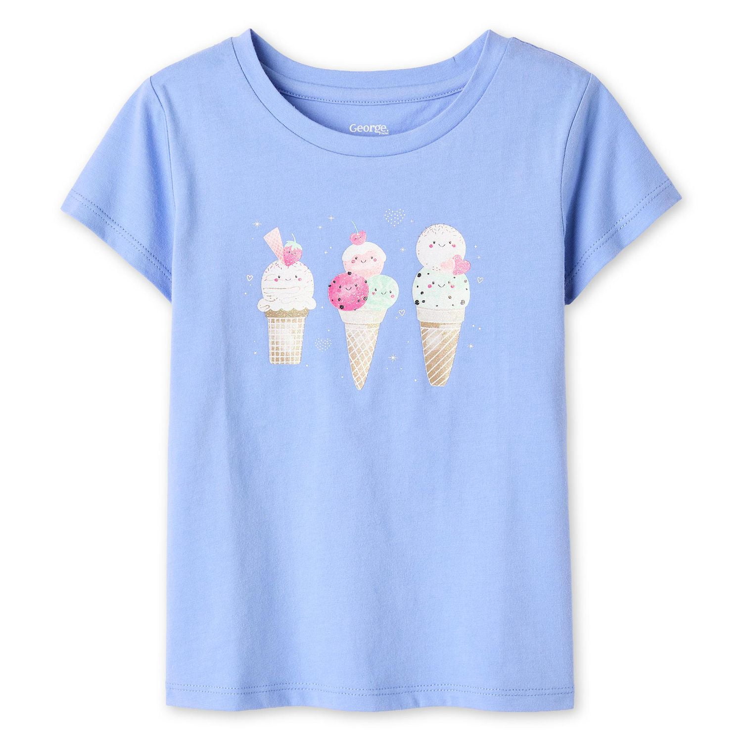 Click here for George Toddler Girls Graphic T-Shirt 5t prices